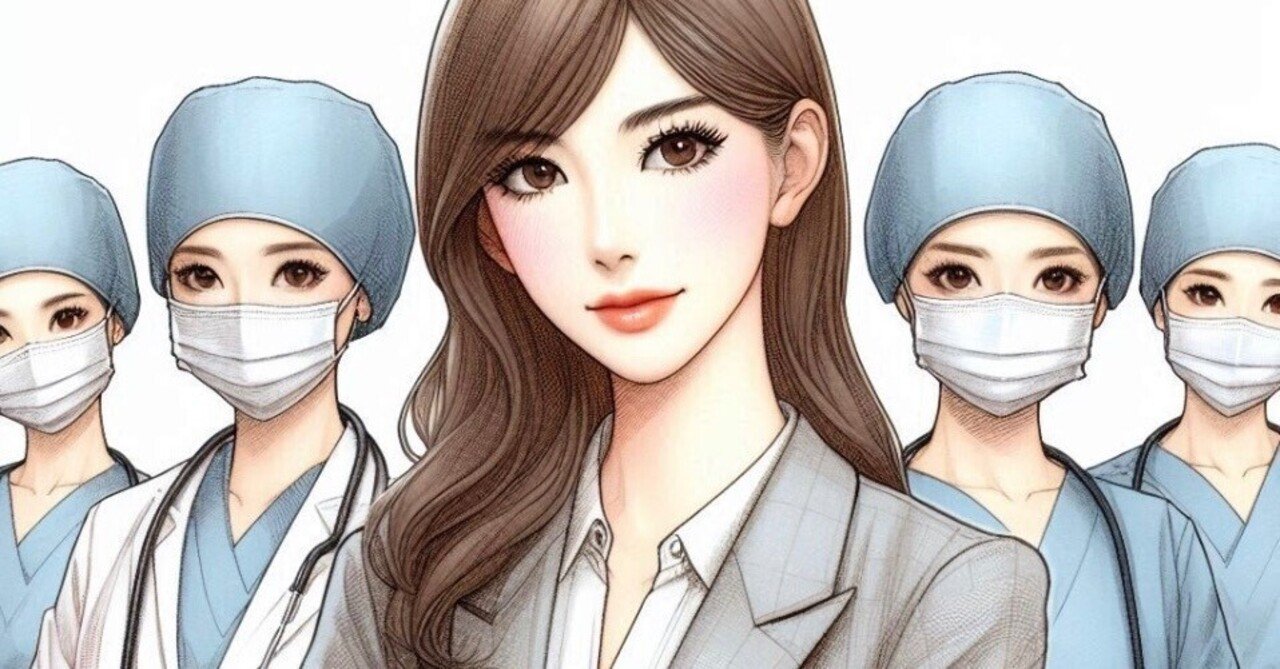 モテる女の職業図鑑 第六話 美容整形外科のスタッフ ｜はやかわれい😆連続起業家・発達障害のフリーターが丸の内の会社員→渋谷で起業。note146万PV