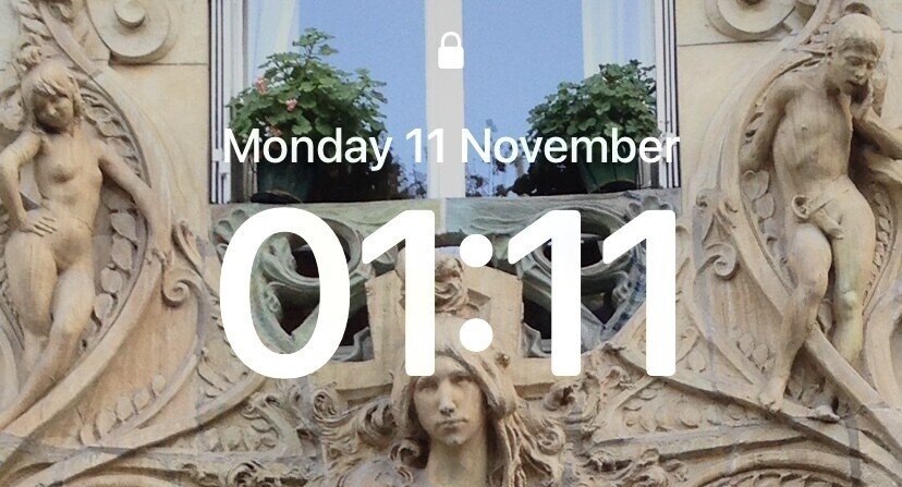 いまふと携帯📱見たら、11110111でした ｜daisy