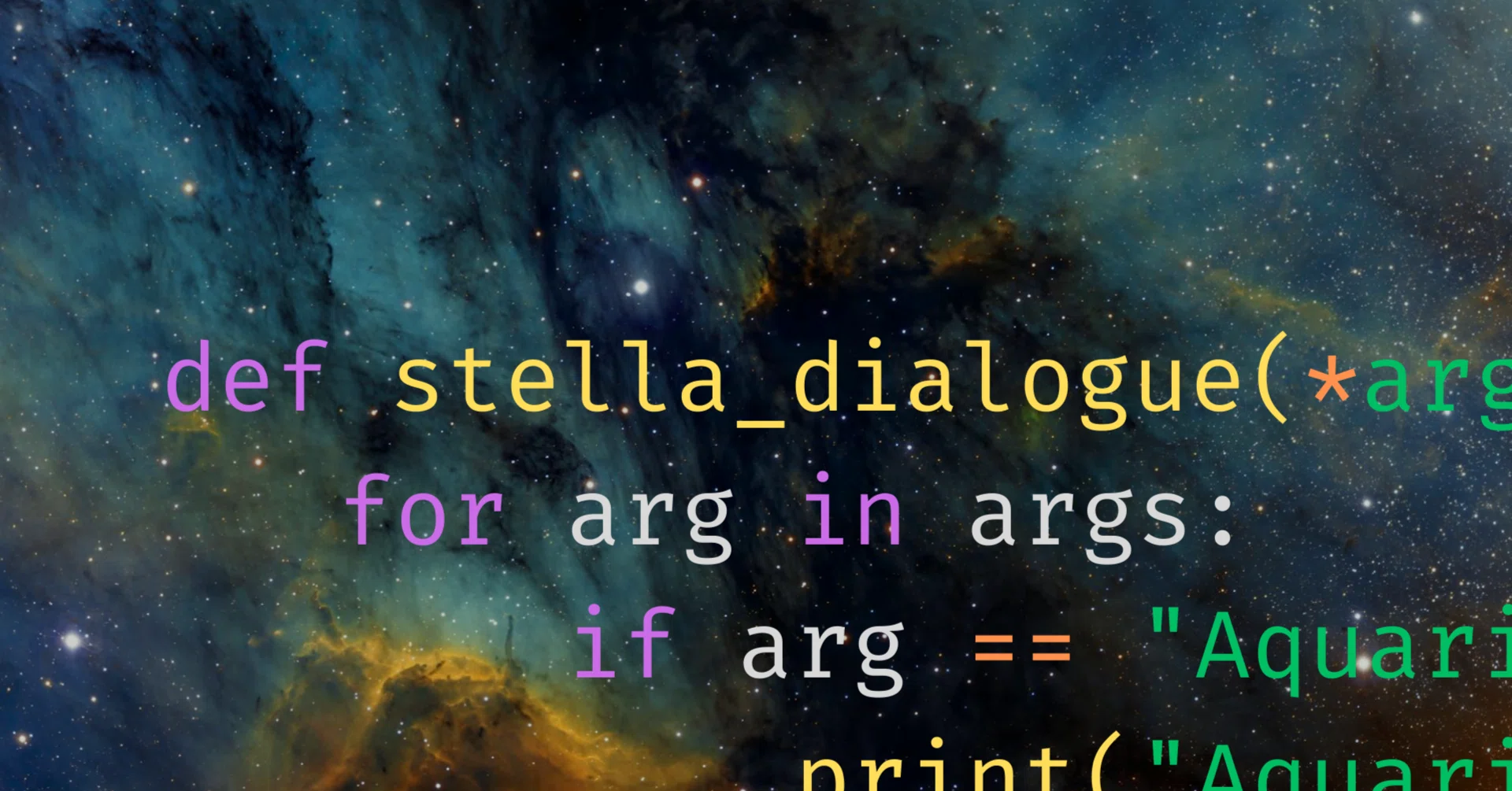 Stella Dialogue｜note