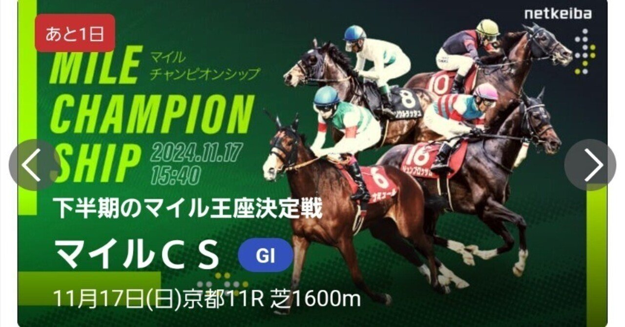1117日🔥勝負レース🔥【マイルcs】さあg1勝負決める。【魂の勝負r】1番今回も自信ある馬で勝負。【単複勝負r①②③】狙ってる馬から
