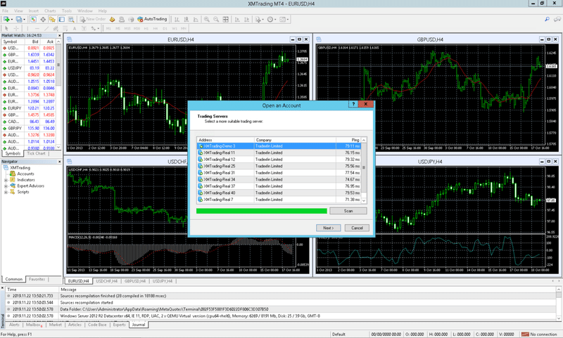 XMでMT4をダウンロード&インストールする方法。（デモ口座ver）｜FX-traderscafe