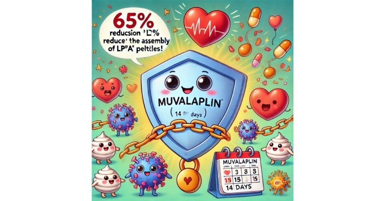経口小分子Lipoprotein(a)（Lp(a)）阻害薬Muvalaplin｜Makisey
