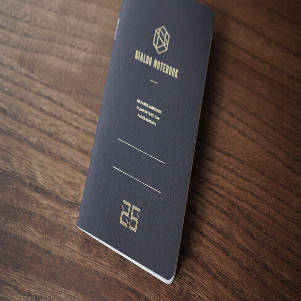 お知らせ｜タグボードプランナーの中身を公開します｜DIALOG NOTEBOOK｜ページ番号入りの小さな方眼ノート