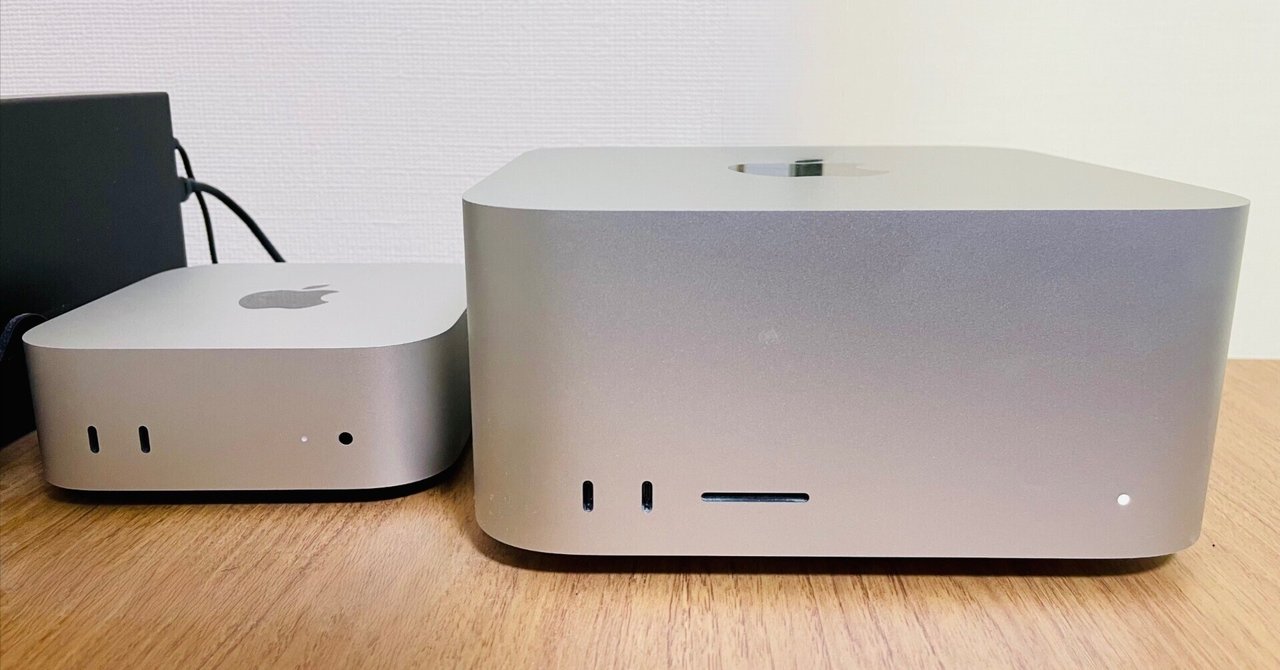 Mac Studio M1ユーザ からみた Mac mini M4|りゅうえい Mac Studio M1ユーザ からみた Mac mini M4|りゅうえい