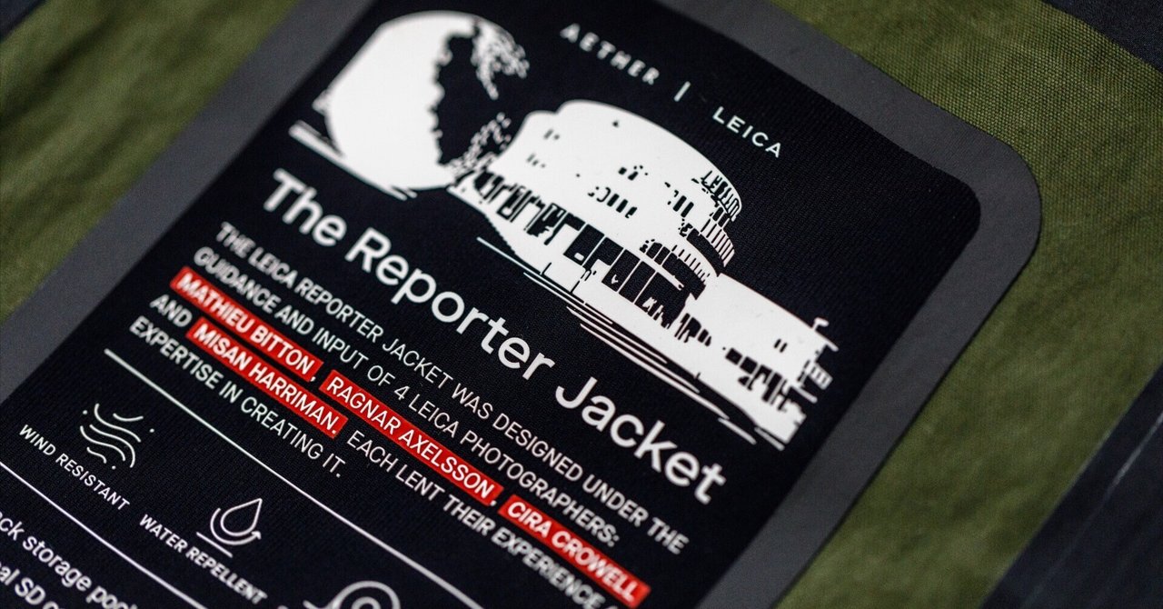 AETHER + LEICAの限定ジャケットが届いた｜MOJA MOJA