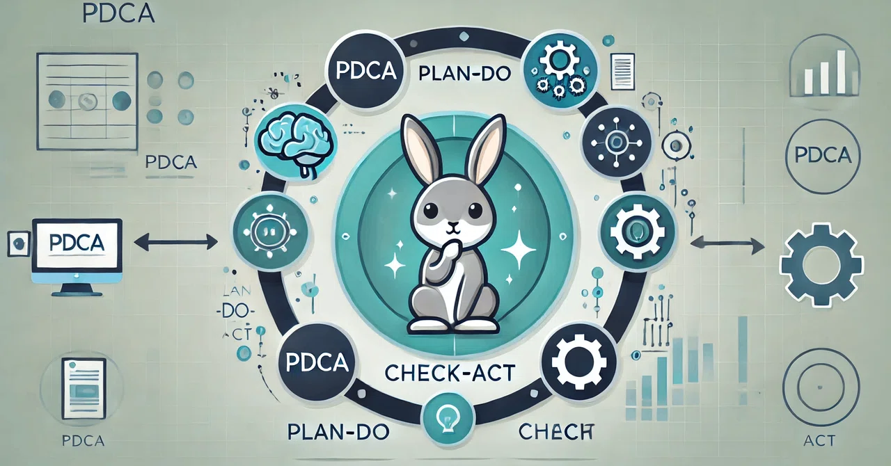 PDCAサイクルに取り込むAIで、仕事の質を一気に上げる方法とは？｜Kino のストーリーノベル「うさぎ先生とユキちゃん」
