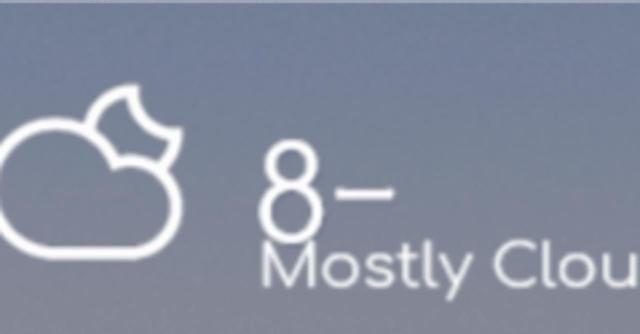 【自分用メモ】Small Clean Weatherが動かなくなった｜mono
