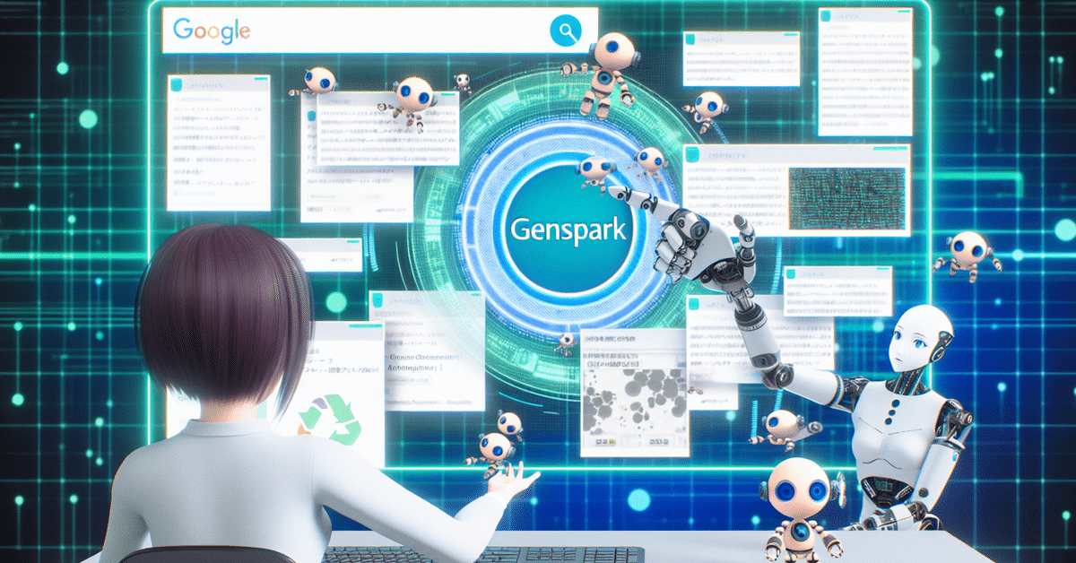 Gensparkの使い方と特徴：初心者向けガイド｜浅見純一郎