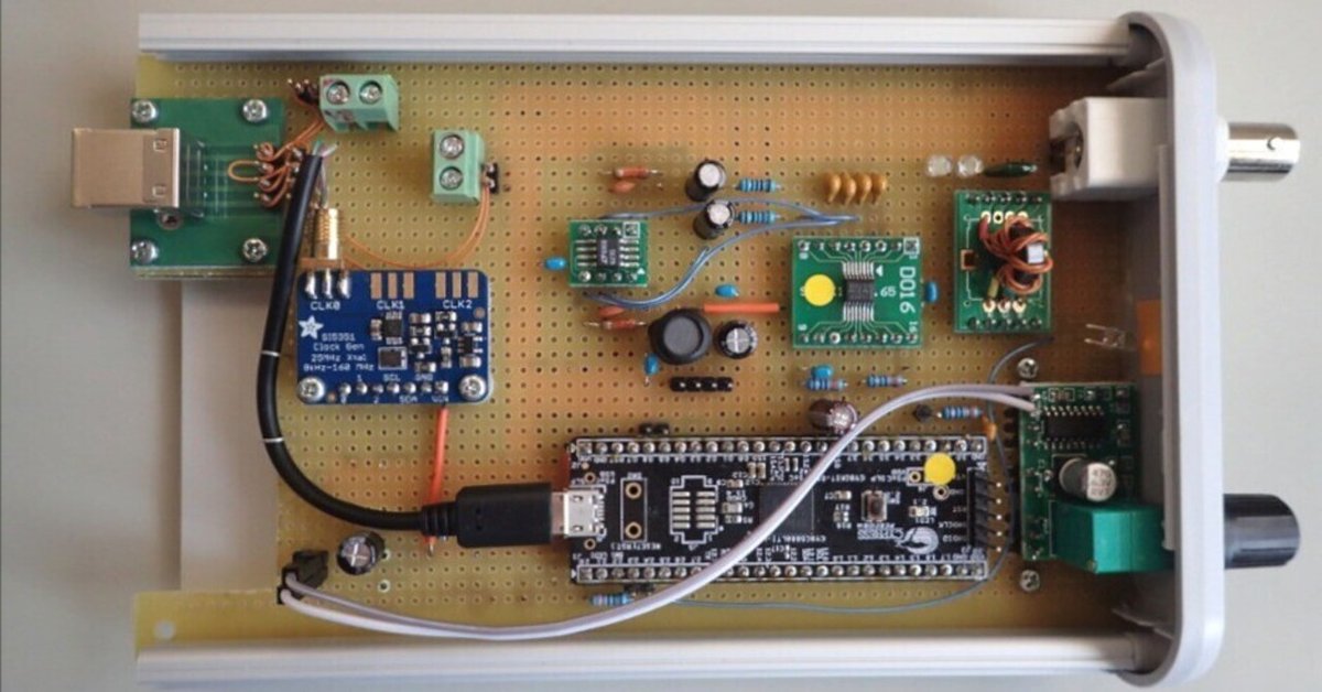 Simple SDR Receiver (PSoC-5LP)｜JA7RHK