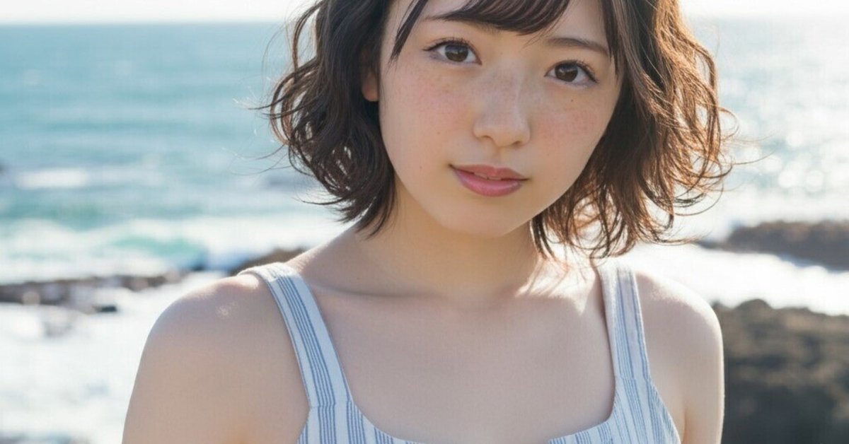 雀斑女子 De 崖、ドレス、レース Copilot And Imagefx＋プロンプト｜茜町春彦
