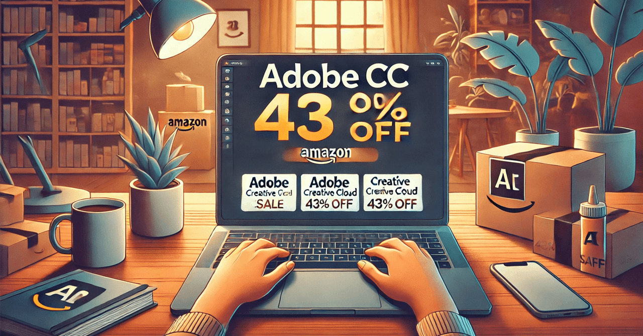 AmazonのAdobeCCセールが実は誰でも対象な件｜50歳からでもよくわかるガジェットの話