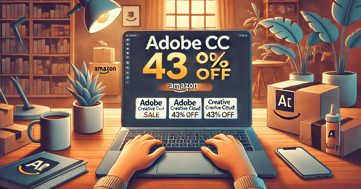 AmazonのAdobeCCセールが実は誰でも対象な件｜50歳からでもよくわかるガジェットの話