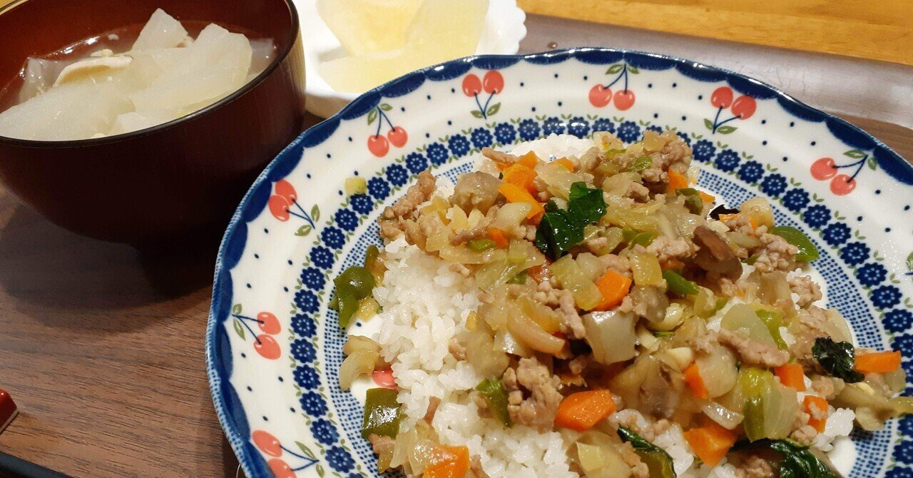 『ガパオライス』(塩分1.2g)｜guttyo