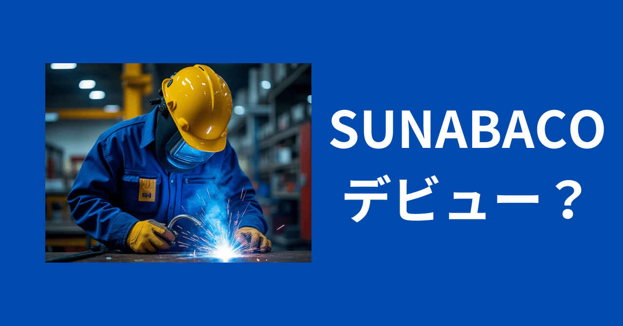 SUNABACOデビュー？（89/100）｜業務のスキマお埋めします