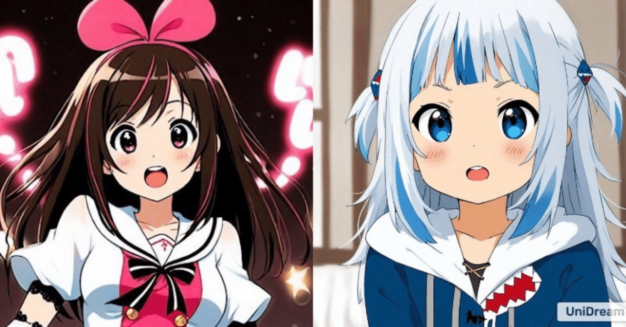 Uni DreamでVtuberは通じるのか｜Uni Dreamで作れるキャラ研究