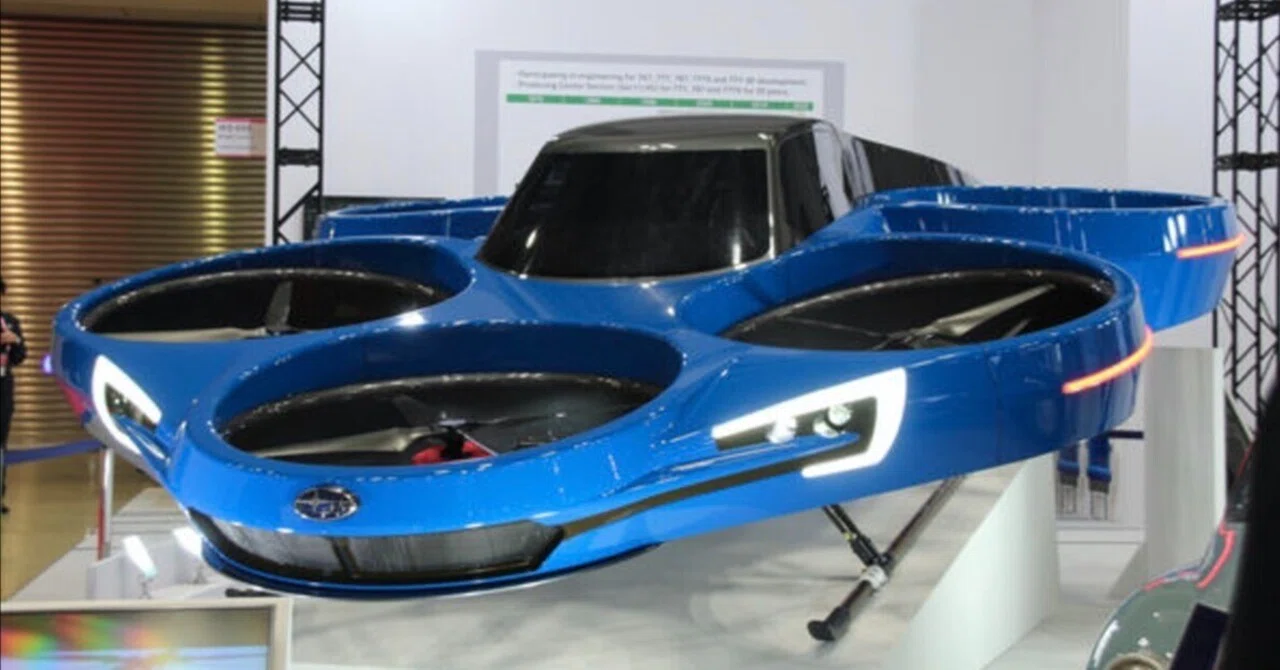 SUBARU、2023年に突如発表した空飛ぶクルマ「SUBARU AIR MOBILITY Concept」の実用化を目指す｜Jun