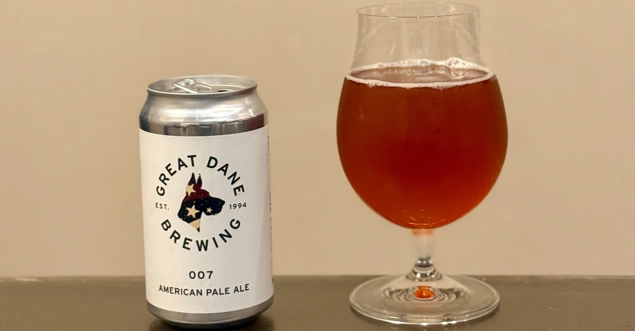 Great Dane Brewingの「GREAT DANE BREWING 007 AMERICAN PALE ALE」｜yamashin0120