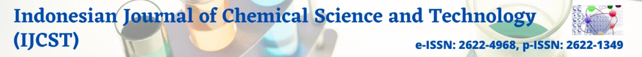 「インドネシア化学科学技術誌」(IJCST) The Indones. J. Chem. Sci. Technol. has been ...