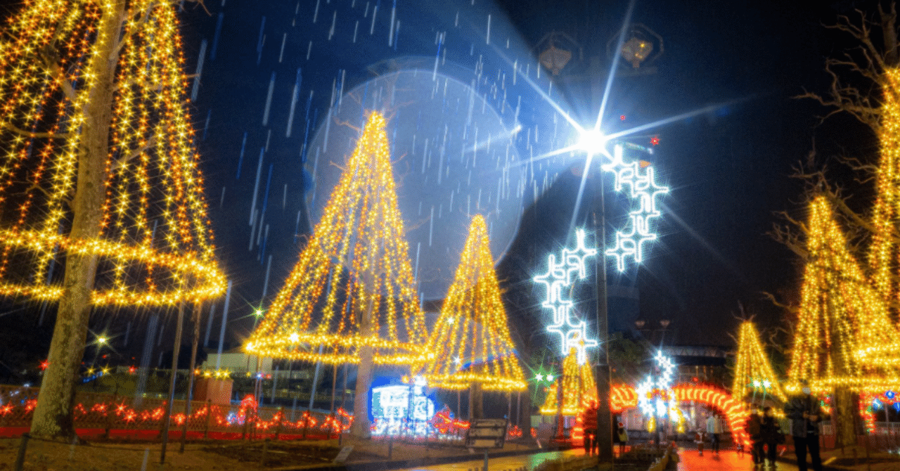 イルミネーションで大切な人をiPhoneで幻想的に撮影する方法📸｜ichi_graphy