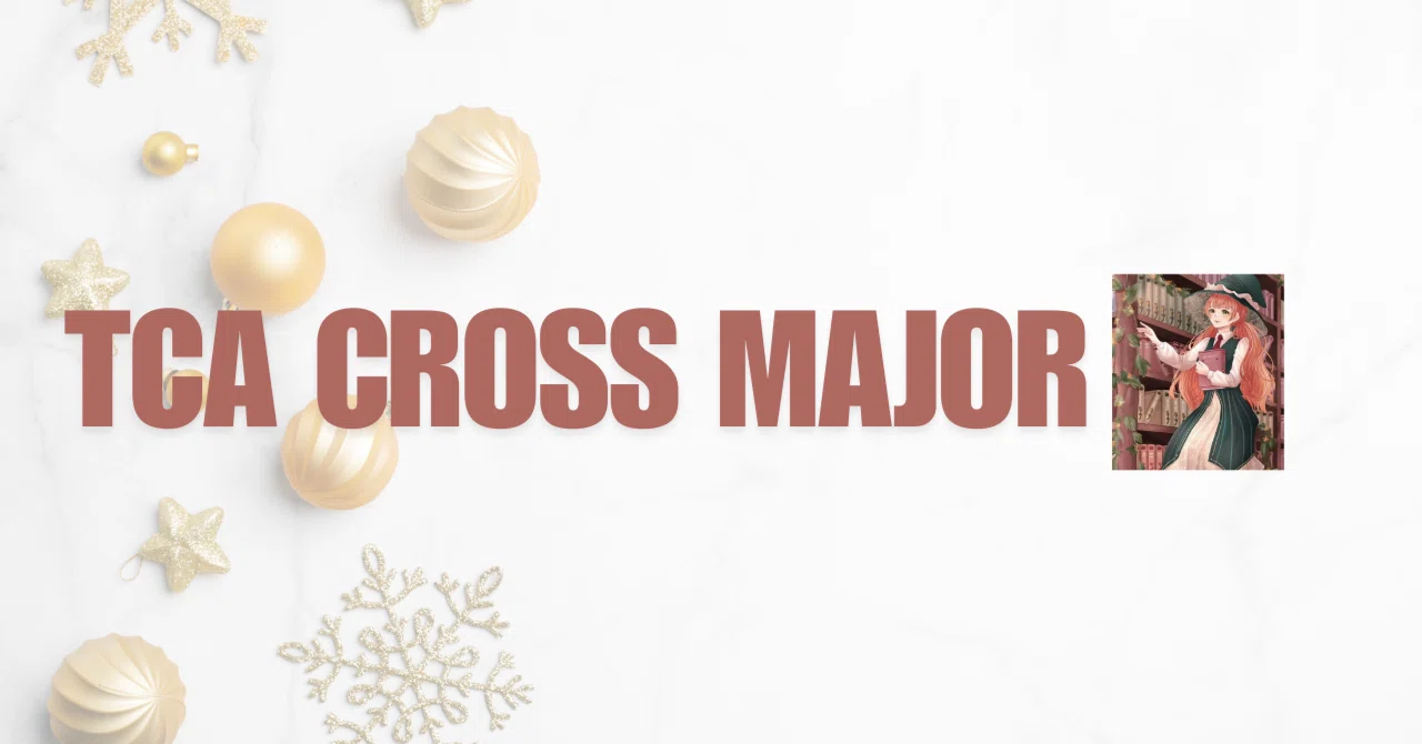 TCA CROSS MAJOR｜note