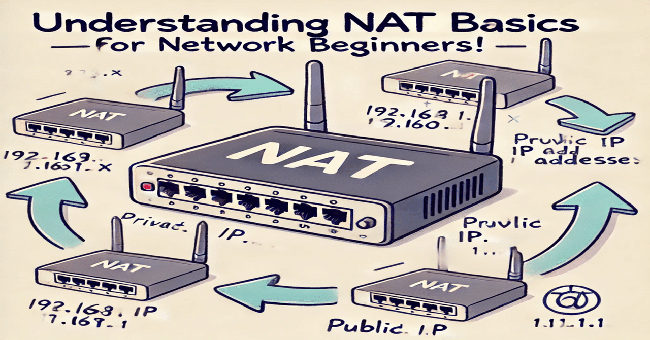 ネットワーク初心者でもわかるNATの基本！IPアドレスを変換してインターネット接続を実現しよう｜CCNA・CCNP・AWS絶対合格