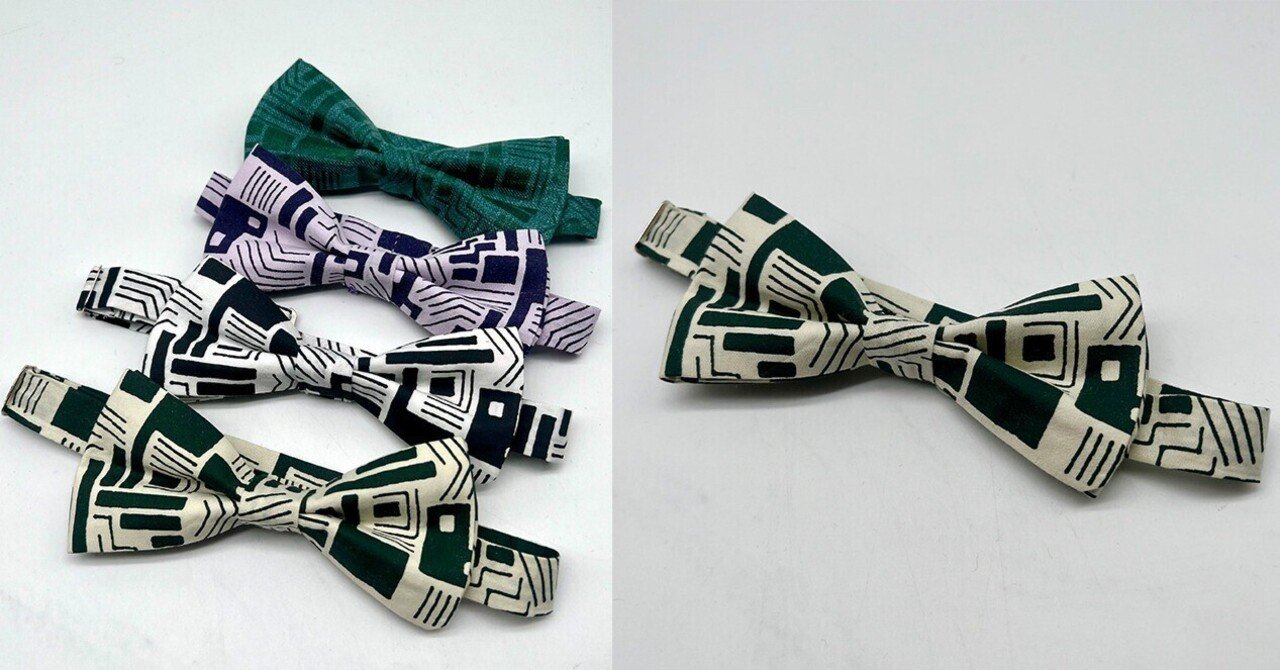 New accessories "Ziggy Stardust bowtie"/蝶ネクタイ｜Sota BamBron
