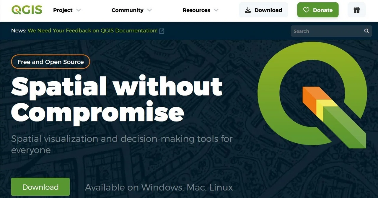 QGIS First Steps (1) Starting a project｜pandas819