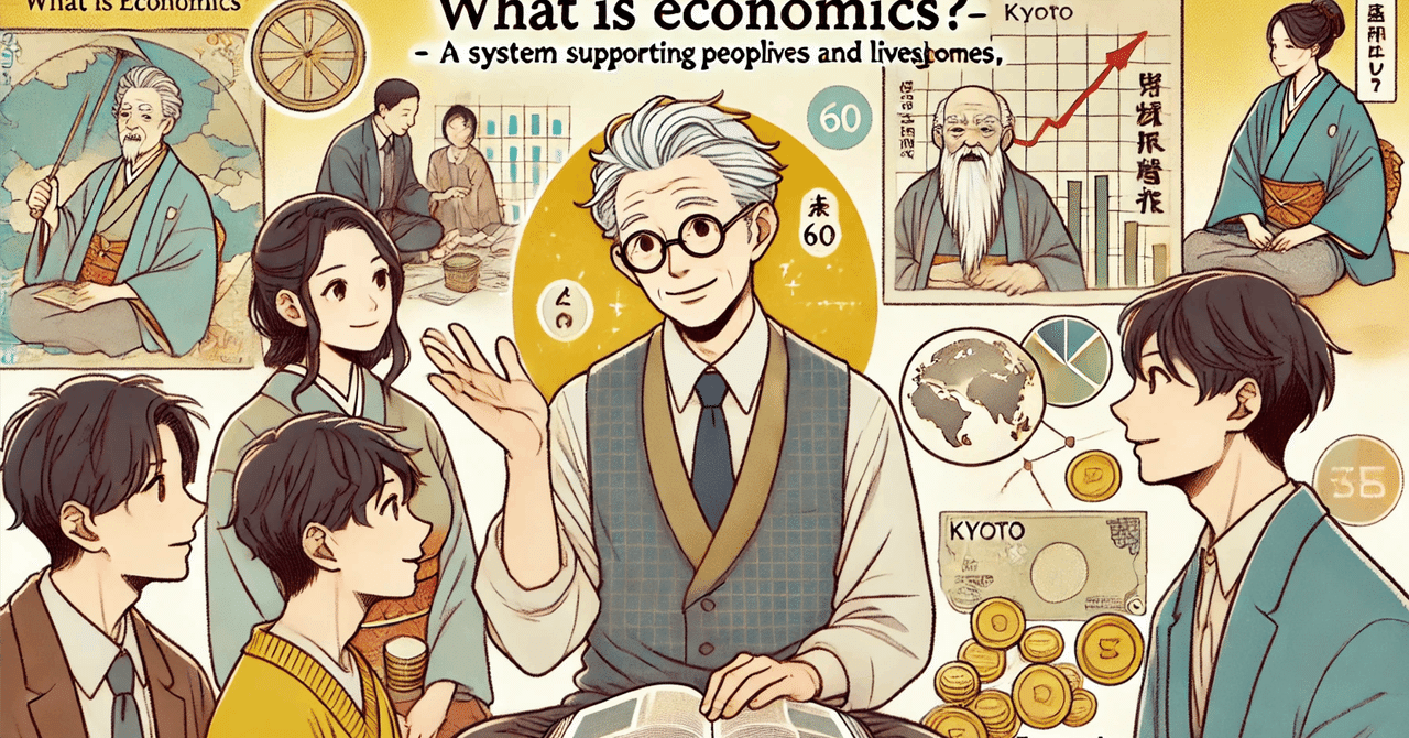 家族に伝える経済シリーズ(45)：経済とは何か ー 人々の生活と人生を支える仕組み｜Hitoshi SHIMURA