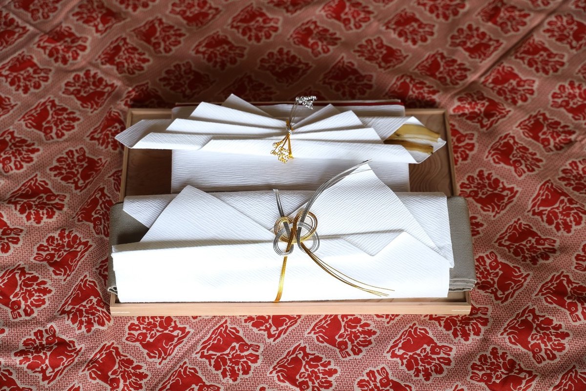 結納の道具の話の続き-作品紹介｜Kanbin Nagata