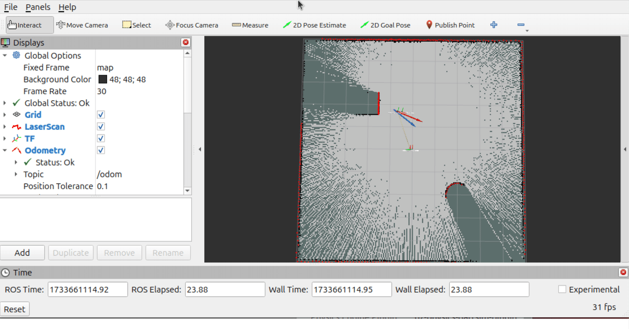 ROS2 Jazzy 入門 (6) - SLAM｜npaka