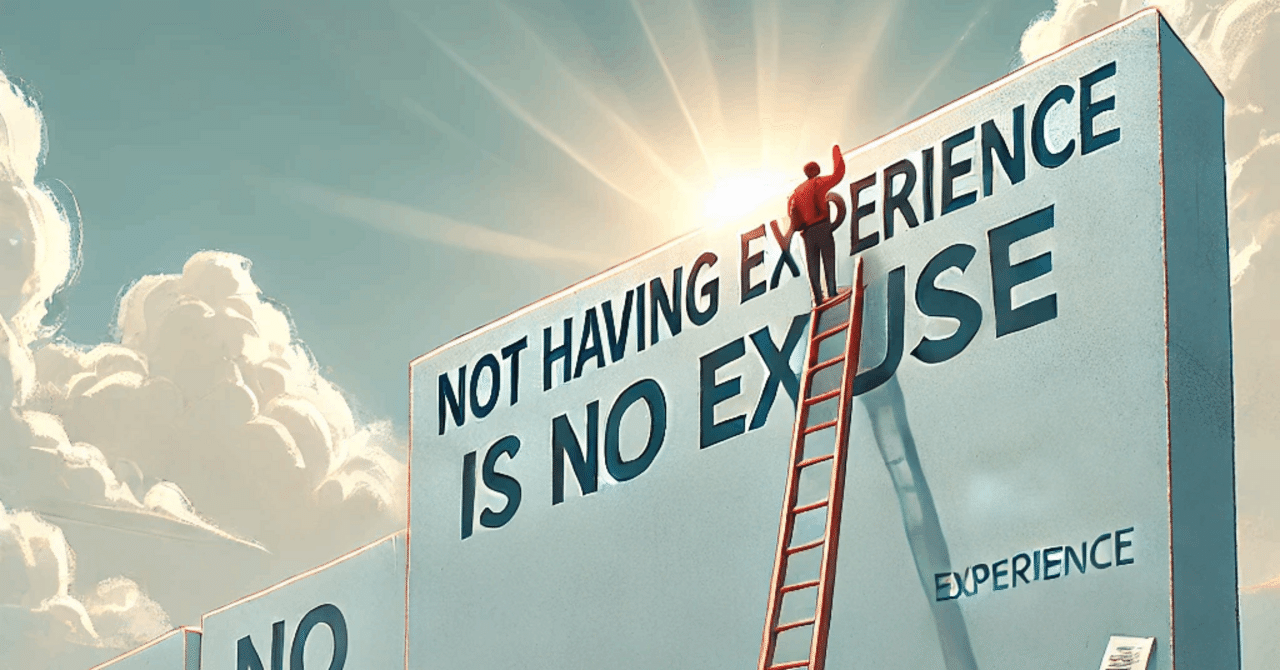 「やったことがない」「経験がない」は言い訳にもならない｜MG.OTOSAN