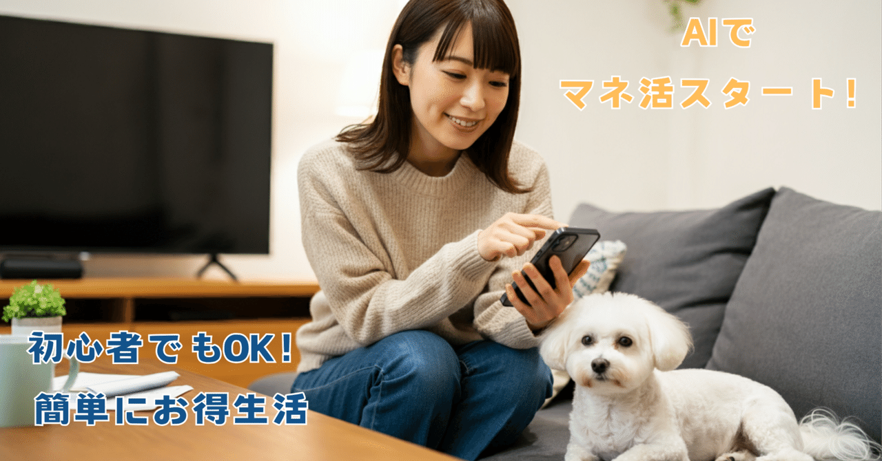 AIで簡単お得！初心者向けマネ活のコツ｜ANZ note