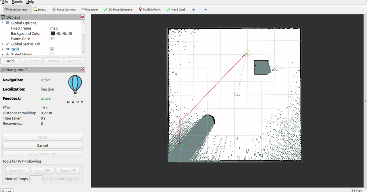ROS2 Jazzy 入門 (8) - Navigation｜npaka