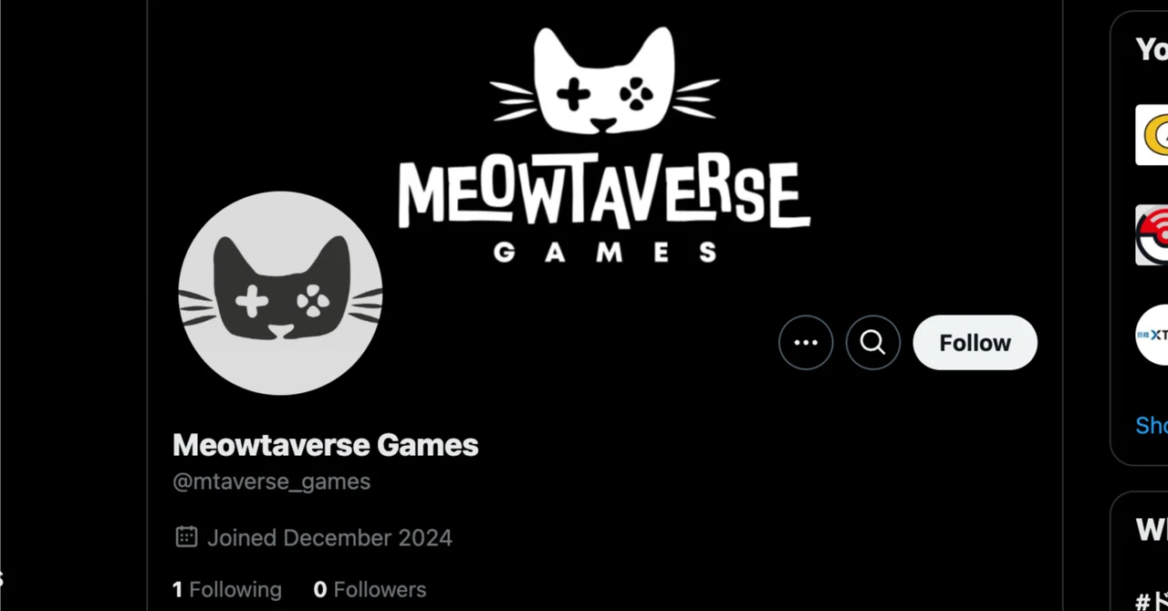 Steam配信の準備とXアカウント｜登尾 徳誠(Tokusei Noborio)@Meowtaverse Games