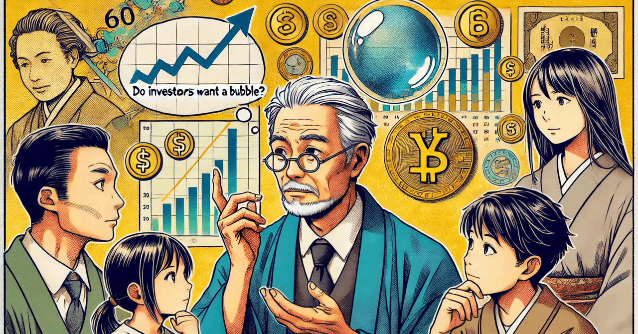 家族に伝える経済シリーズ(47)：株価上昇の謎を解く ー 投資家心理とバブル｜Hitoshi SHIMURA