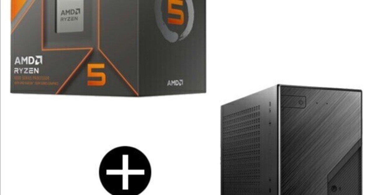 パフォーマンスとコンパクトさの融合！今が狙い目のAMD Ryzen 5 8600G & ASRock DeskMini X600セットアップ ...