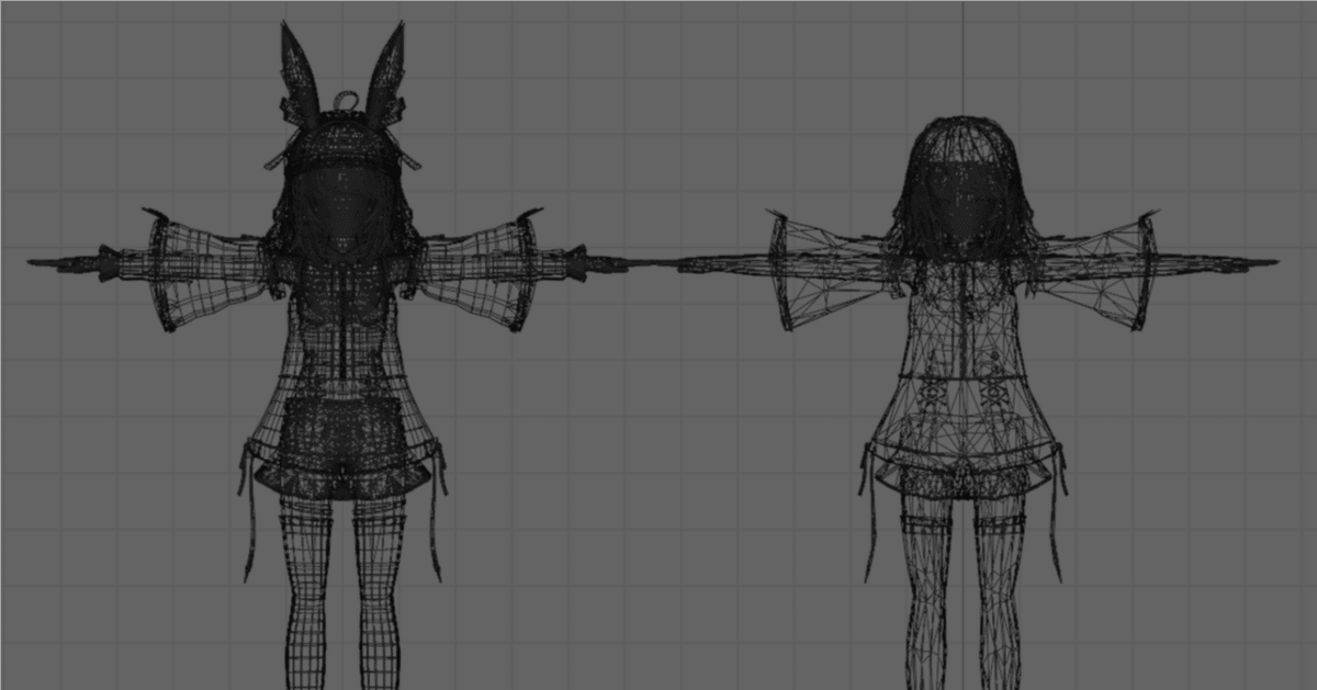 アバターをフォールバック用に最適化する その1｜L3ia