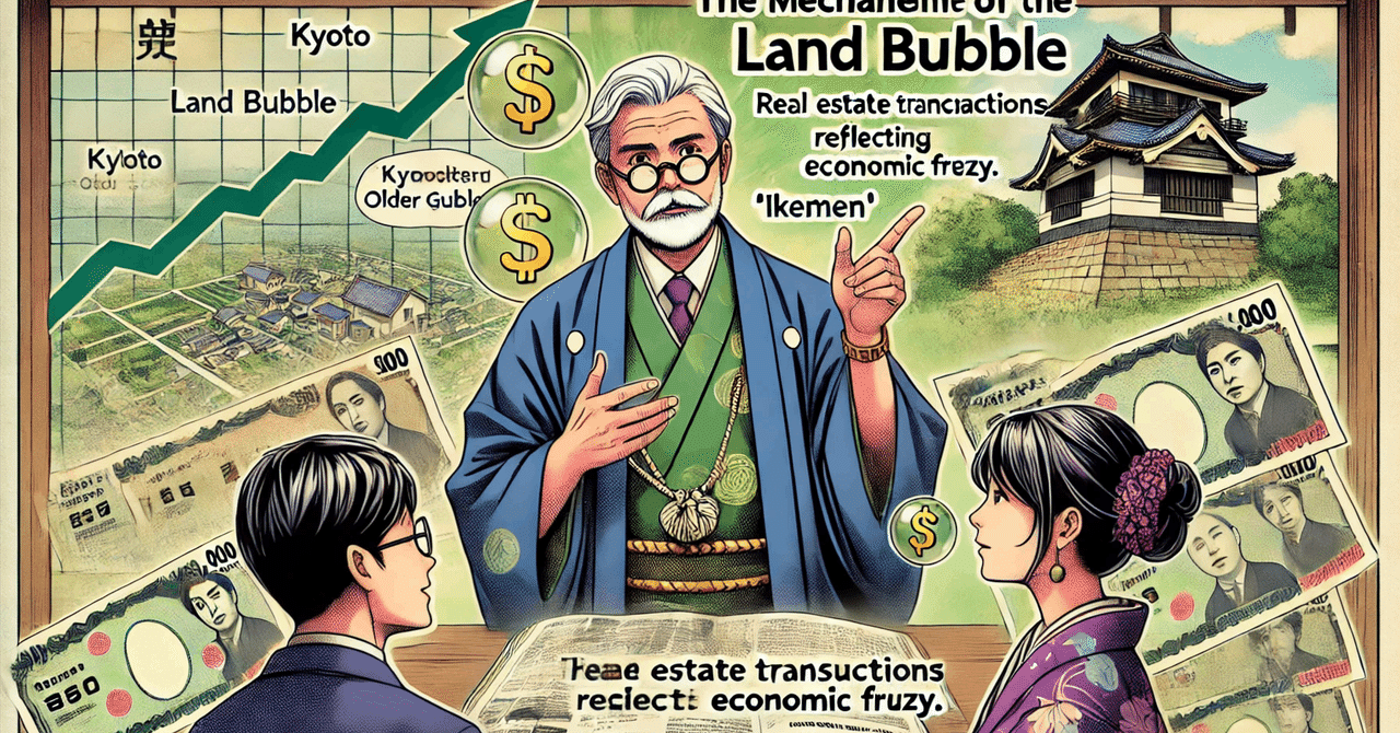 家族に伝える経済シリーズ(50)：土地バブルの仕組み ー 不動産取引が映す経済の熱狂｜Hitoshi SHIMURA
