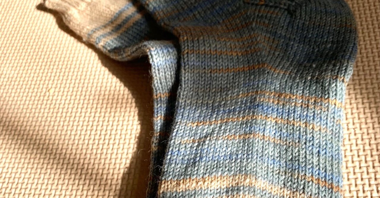 opal毛糸新作『フレア』で編んでみた｜cotto mou/心躍る手編み靴下の備忘録