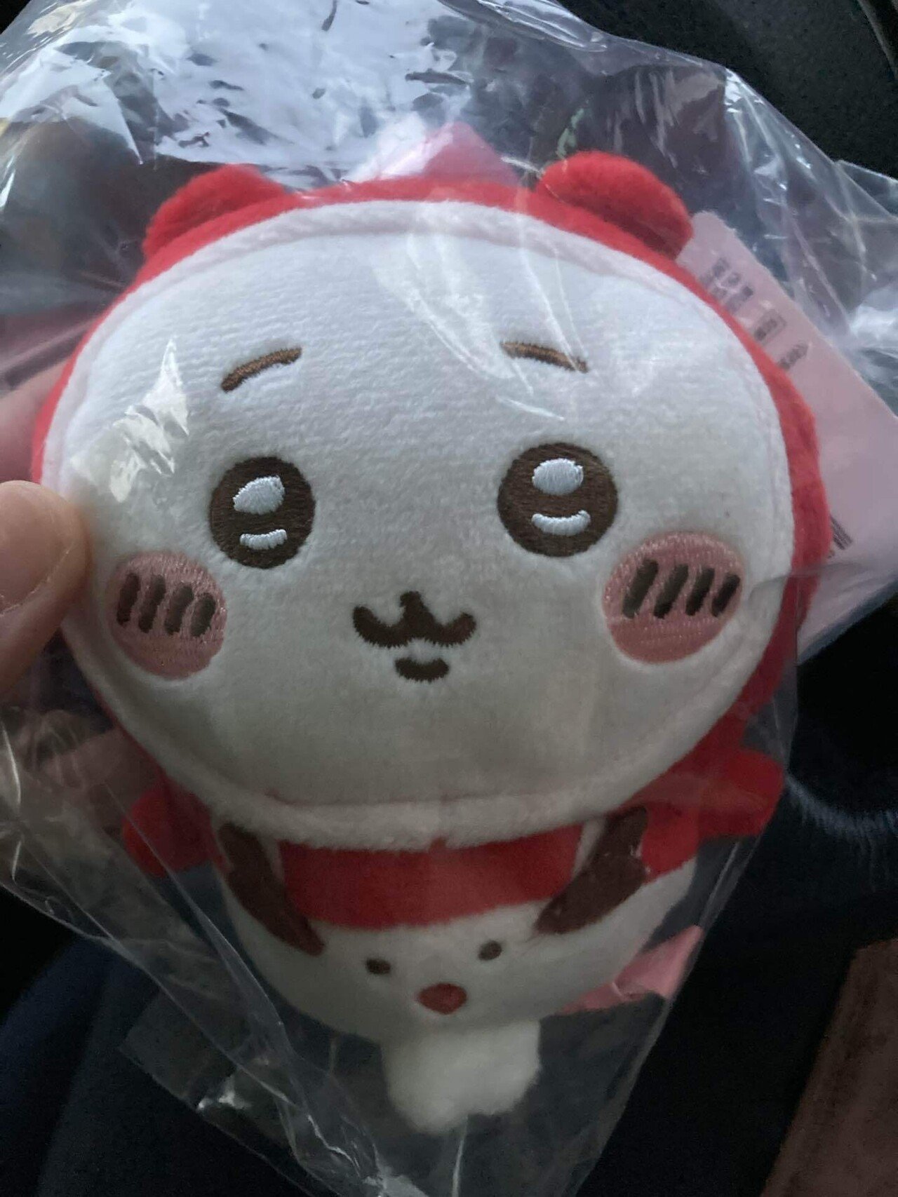 ちいかわのことは、全く知らないけど、 セブンでくじがあったから思わず引いたらこれになった。 人気なんですよね？ちいかわ。｜Tsukuda.Manami