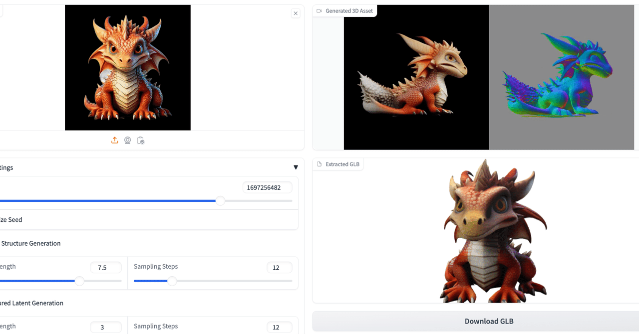 Microsoftの3D生成AIモデル「TRELLIS」を試してみる｜SUTO💡