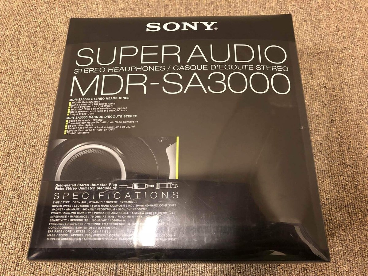 これぞ開放型サウンド！圧倒的な爽快感！装着感も良好なMDR-SA3000を紹介します！｜#シロサメ #オーディオ初心者 #イヤホン ...