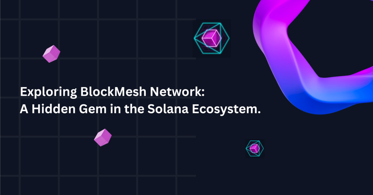 初心者でも投資ゼロで3分で始められる！BlockMesh Networkのマイニング系エアドロップ参加方法｜お味噌汁