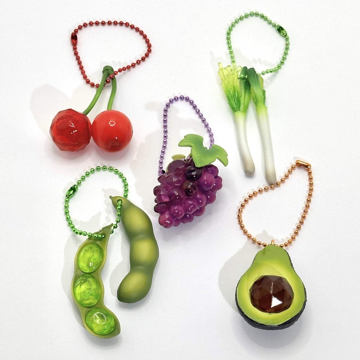 カプセルトイ『生物×宝石』食物編 発売開始！｜安部祐一朗 Yuichiro Abe