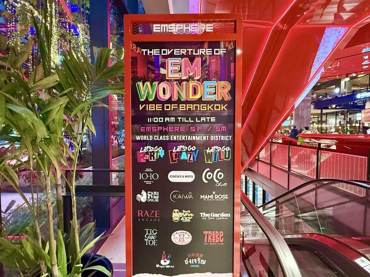 【バンコク最新スポット!!】大人気EM WONDER！！｜Chika_thailife11/Bangkok在住