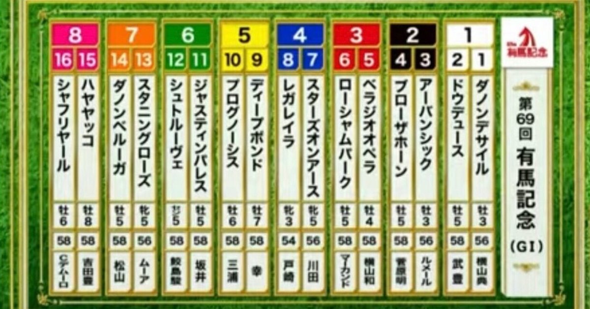 有馬記念回Win5｜ピンク-18