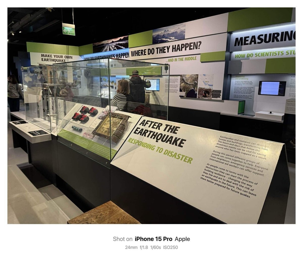 Natural History Museum Volcanoes and Earthquakes gallery / ロンドン自然史博物館 ...