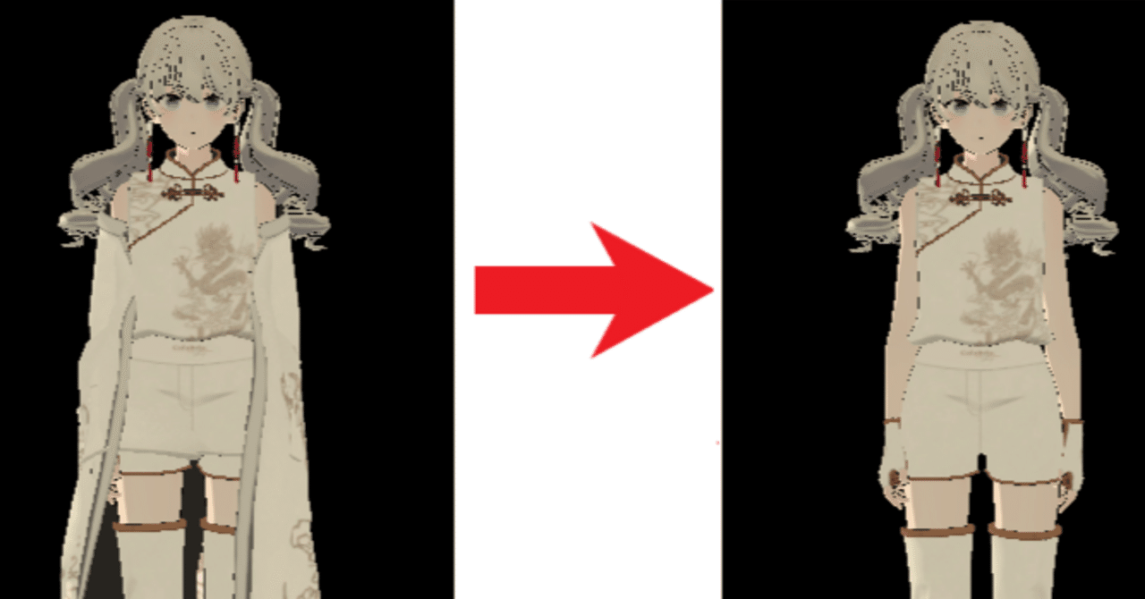 Modular Avatarでの衣装の出入方法｜aji