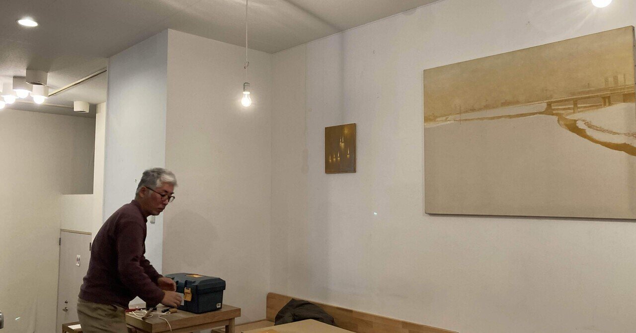 画家 安藤誠人さんアーティストトーク｜遊ぶ庭 MINTAR