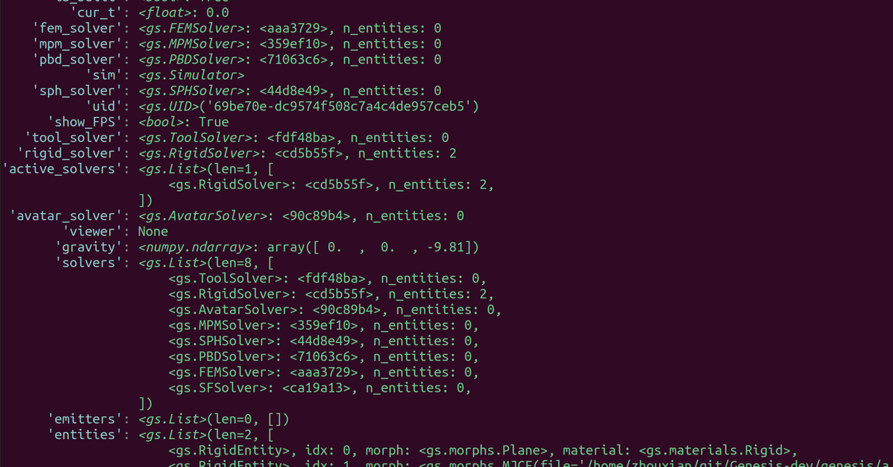 Genesis 入門 (8) - インタラクティブ情報へのアクセスとデバッグ｜npaka